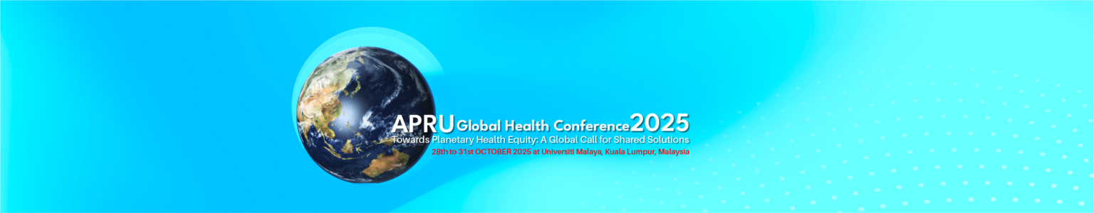 Conference Programme – 18th APRU Global Health Conference 2025